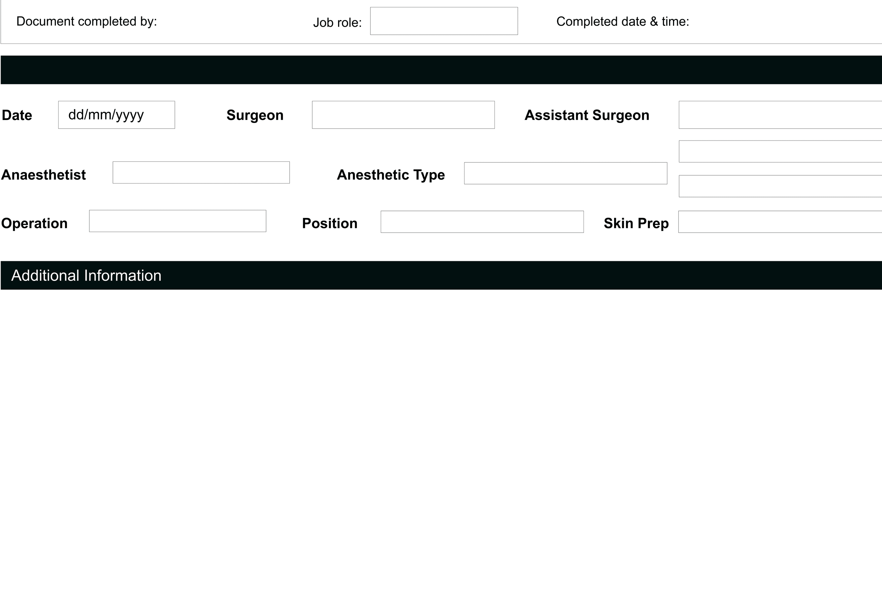 Improving Compliance With Operative Note Guidelines Through the ...